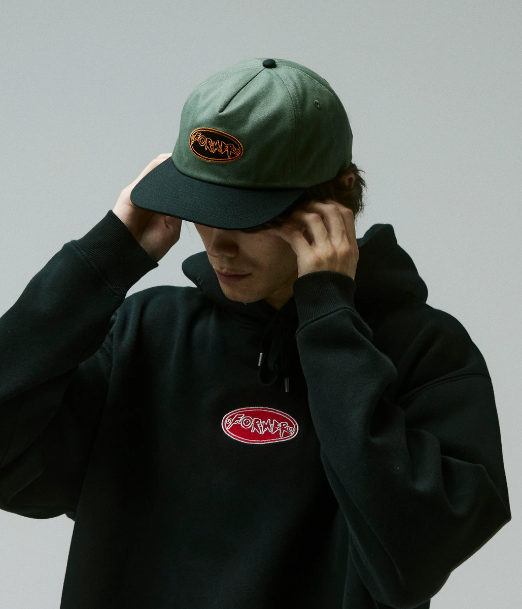FORMER - FLATLINE CAP - Washed Green – good times skate shop