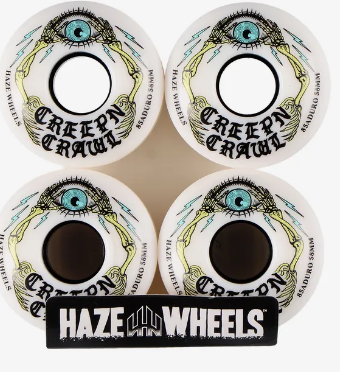 HAZE wheels creep n crawl 85a 58mm – good times skate shop